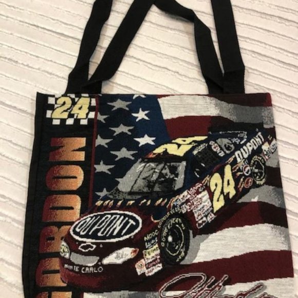 Nascar | Bags | New Vintage Jeff Gordon 24 Nascar Tapestry Woven Tote ...